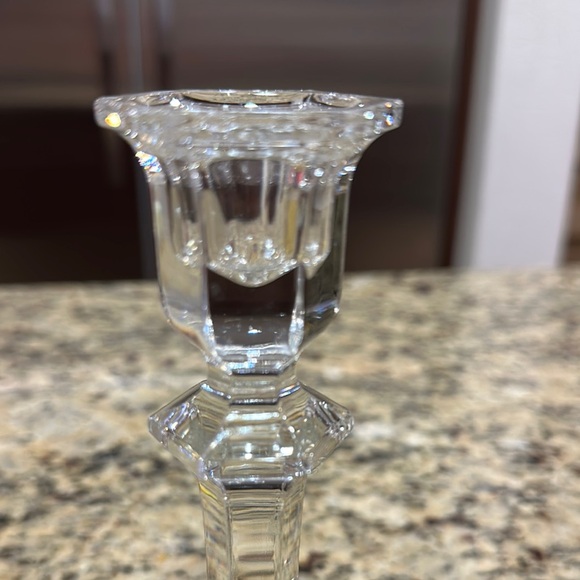 Avon | Accents | Elegant Crystal Avon Candlestick Holder Candle | Poshmark